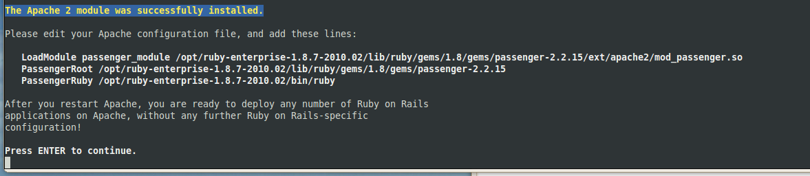 Wetware How To Installing Ruby On Rails On Ubuntu Lucid Lynx 1004 Server 4582